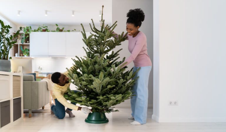 6 Creative Ways to Increase the Height of a Christmas Tree - FG